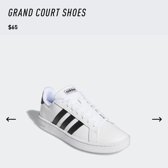 adidas | Shoes | Adidas Grand Court Cloud Foam Sneakers | Poshmark